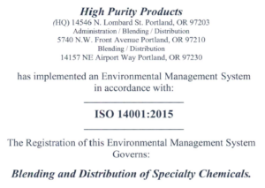 Quality – High Purity Products